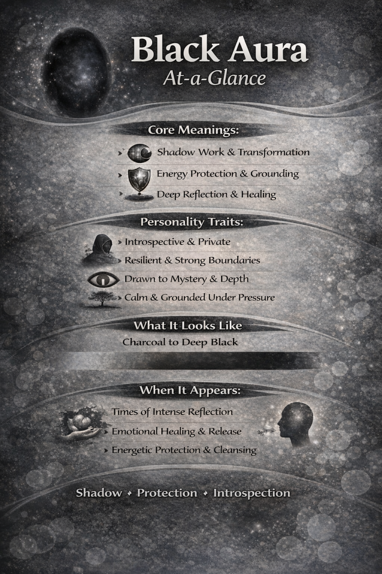 Black Aura Meaning in Spirituality: Personality Traits, Chakra ...