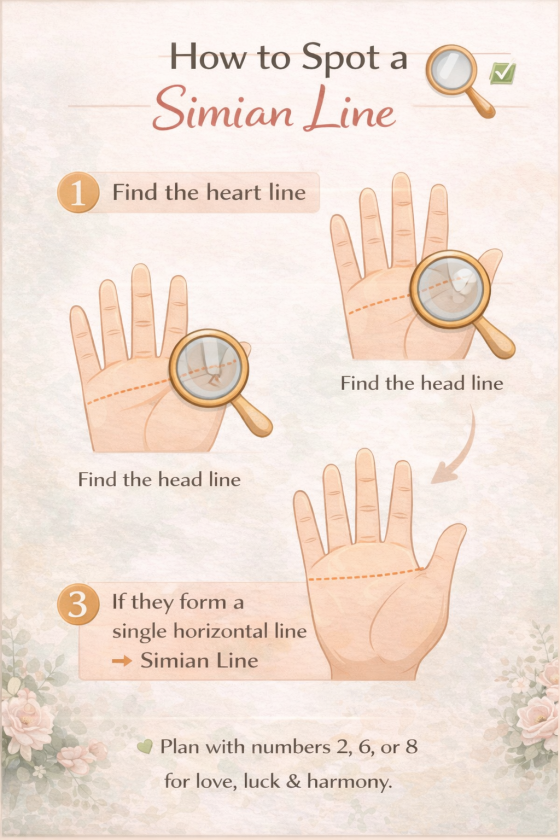 Simian Line Meaning in Palmistry: Myths, Personality Traits & Modern ...