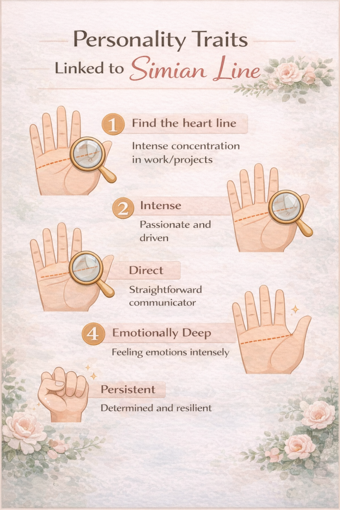 Simian Line Meaning in Palmistry: Myths, Personality Traits & Modern ...